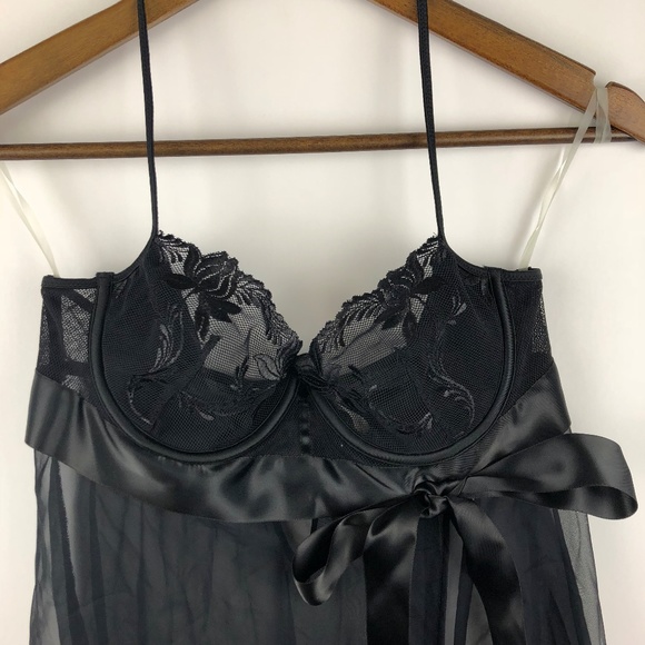 Victoria's Secret | Intimates & Sleepwear | Victorias Secret Black ...